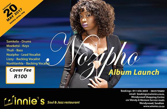 Nozipho Album Launch, Winnie's Soul & Jazz Restaurant, Johannesburg, 20 ...