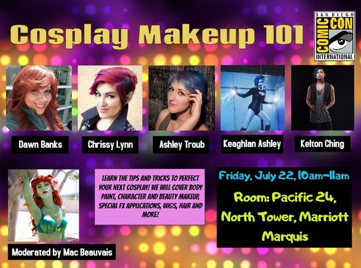 Using Mac Cosmetics For Cosplay Body Paint - fasrmorning