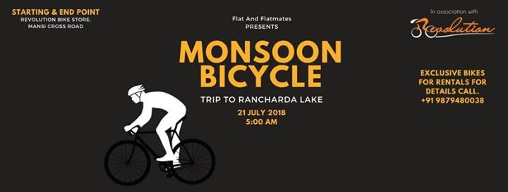 Monsoon Bicycle -Trip to Rancharda lake, Revolution Bike Store ...