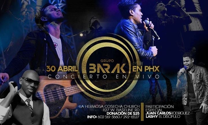 Grupo BARAK in Concert In Phx/ en Concierto En Phx at La Hermosa Church ...