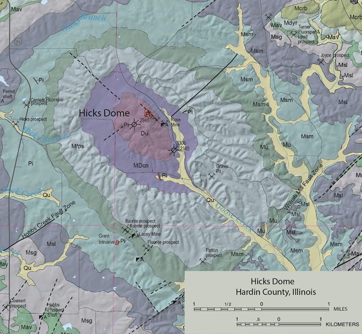 Hicks Dome: Almost a Volcano? at 216 East Monroe in Carbondale ...