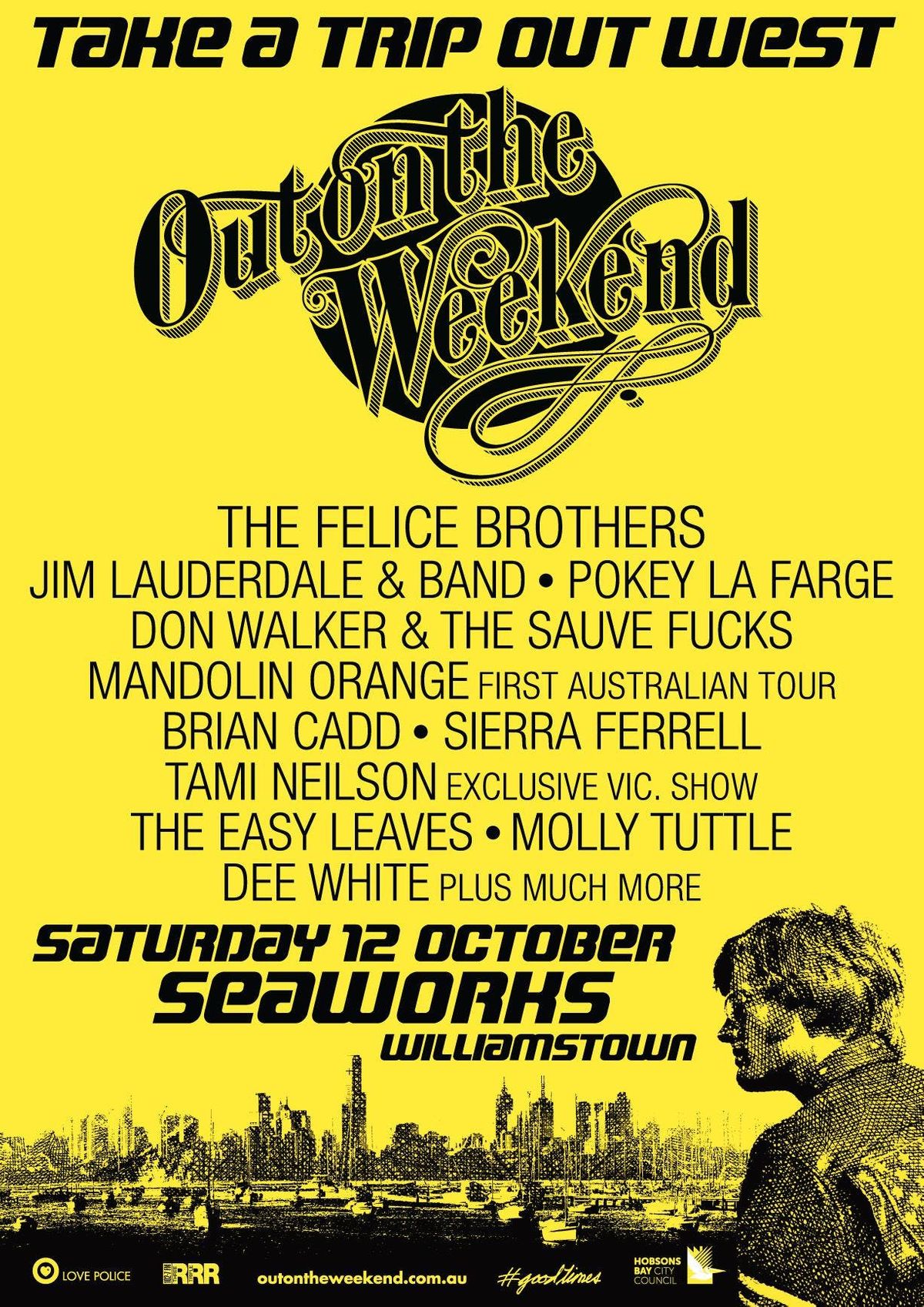 OUT ON THE WEEKEND 2019, Out On The Weekend, Williamstown, October 12 ...