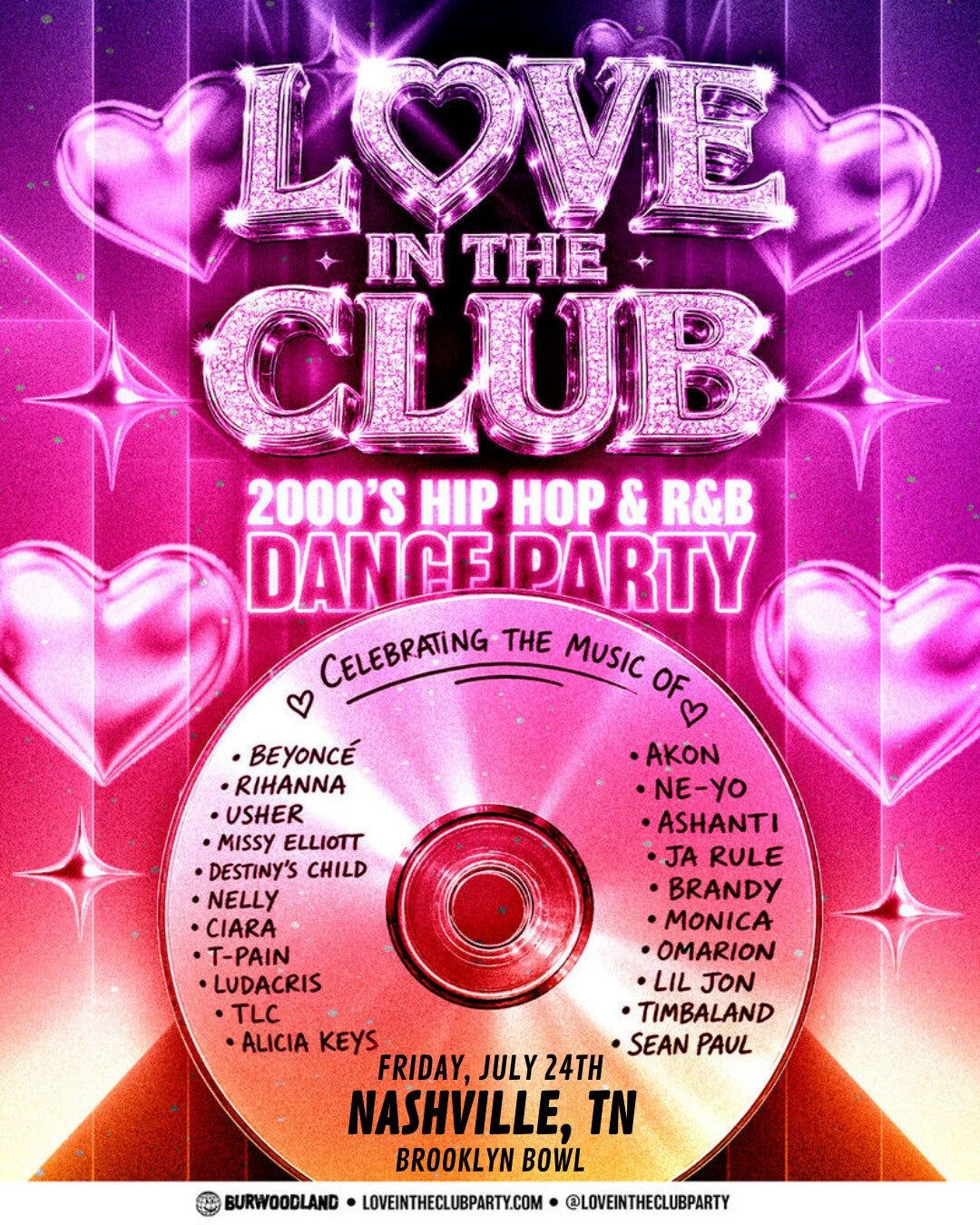 Love In The Club at Brighton Music Hall, Brighton Music Hall, Allston ...