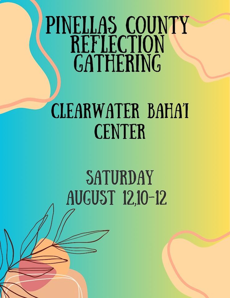 Next Cluster Reflection Gathering on Sat. Aug. 12, & Increasing ...