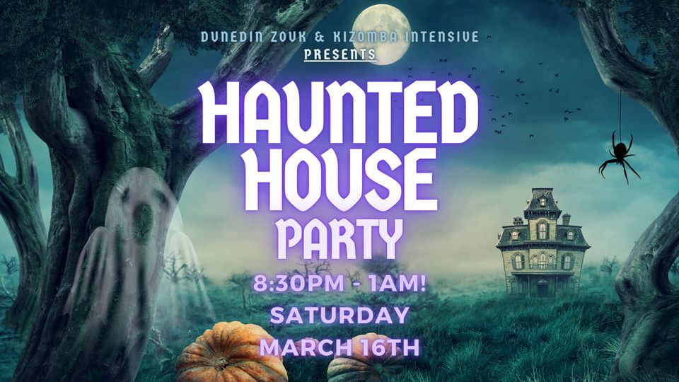 Haunted House Party - DZKI Saturday Party, Union Hall Dunedin, 17 March ...