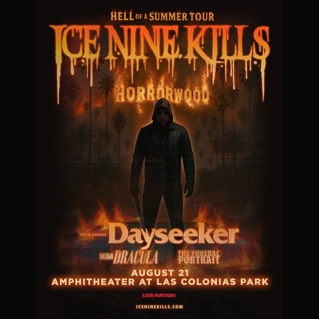 Ice Nine Kills Dayseeker & Kim Dracula, The Rust Belt, East Moline, 8 ...