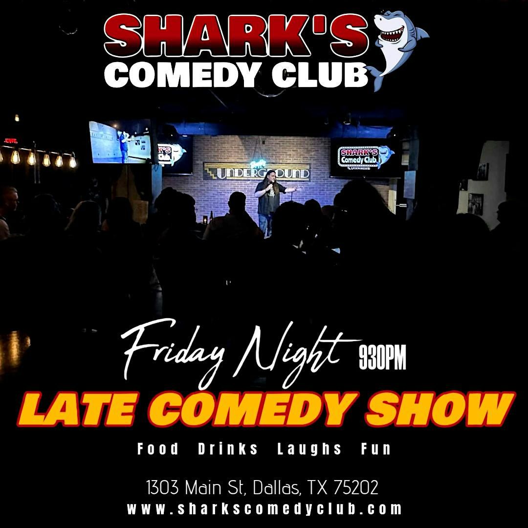 Sharks Comedy Club | Friday Late Comedy Show | 930PM, Shark's Comedy ...