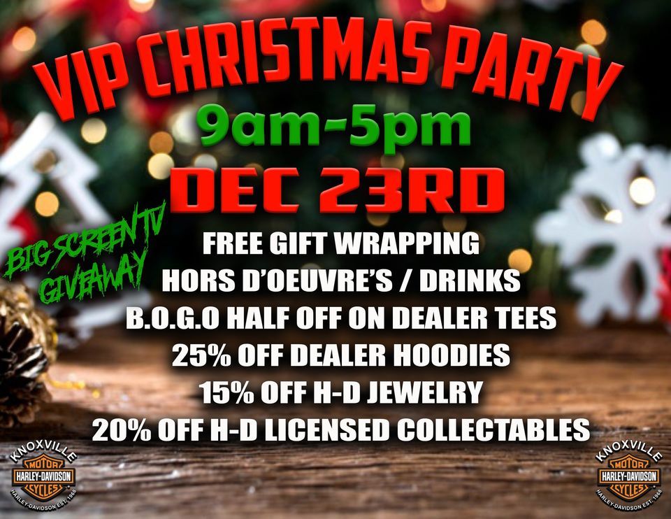 Christmas VIP Day, Knoxville Harley-Davidson Clinton Hwy, 23 December ...