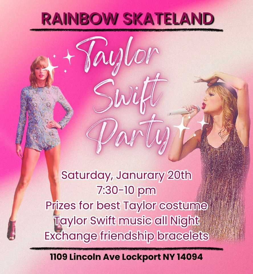 Swiftie night , Rainbow Skateland, Lockport, January 20 2024 | AllEvents.in