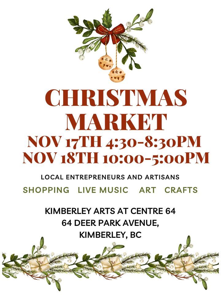 Christmas Market at Centre 64, Kimberley Arts at Centre 64, November 17 ...