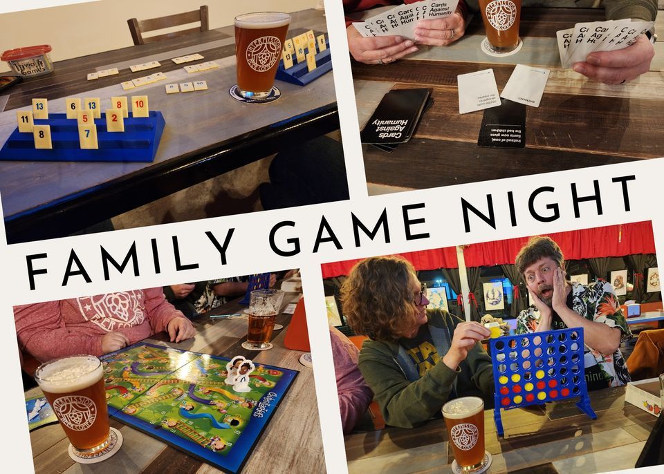 Family Game Night, Intermission Beer Company, Glen Allen, 13 January ...