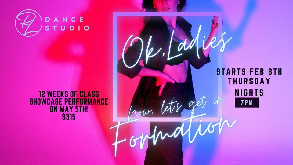 Ladies Formation/Choreo Class, RL Dance Studio, Burleson, February 8 ...