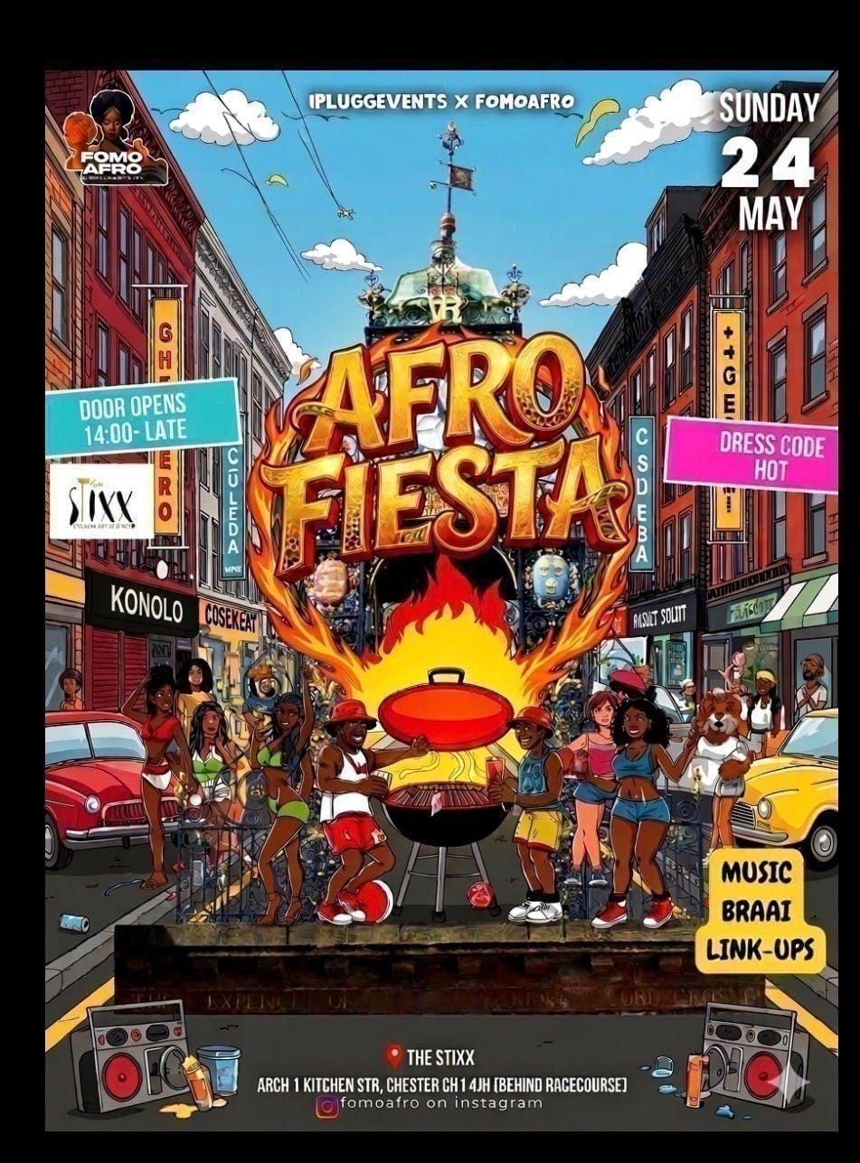 🔥 AFRO FIESTA: The Ultimate Day Party! 🔥, Stixx Alfresco Bar & Braai ...