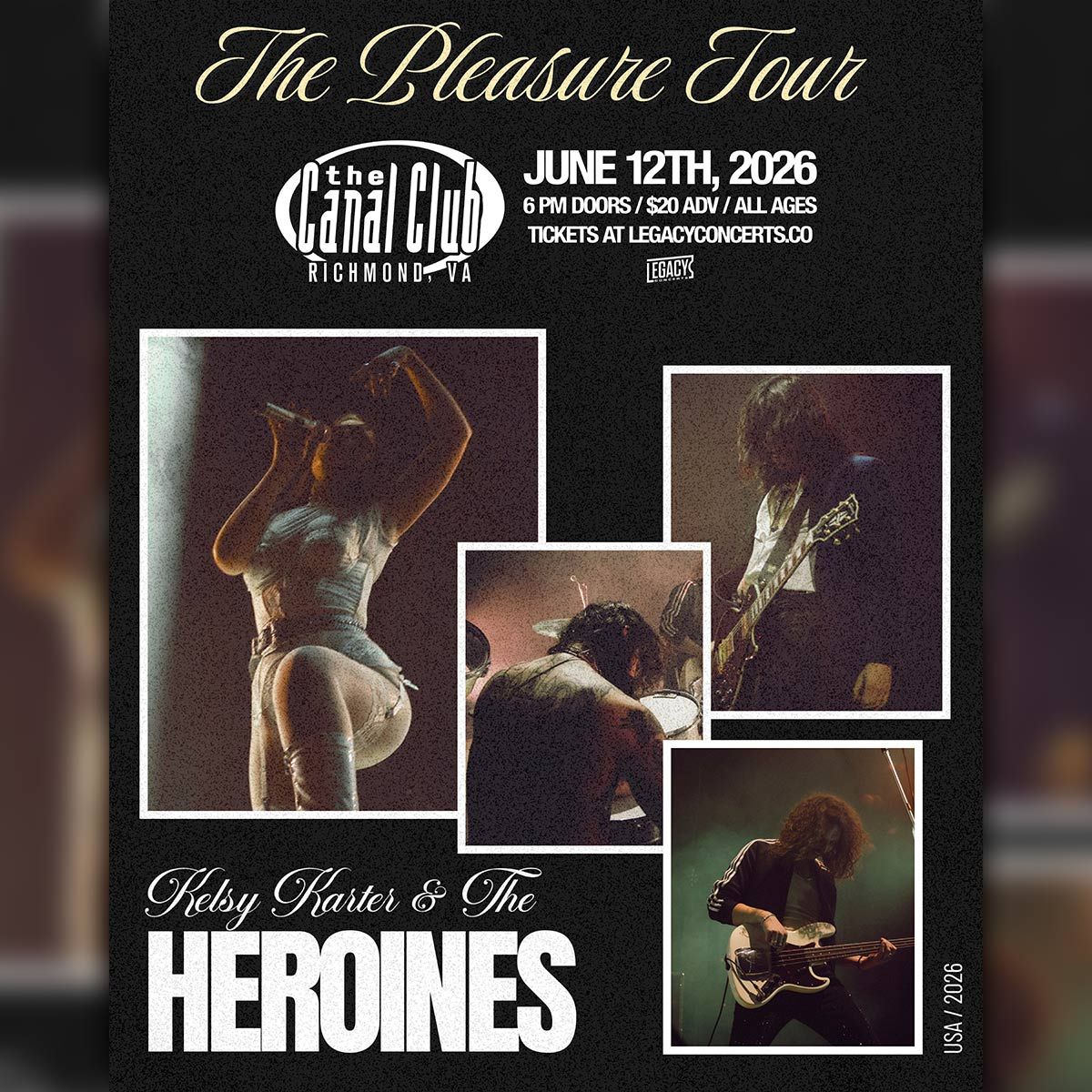 Kelsy Karter and The Heroines, The Meadows - Brooklyn, 16 June 2026 ...