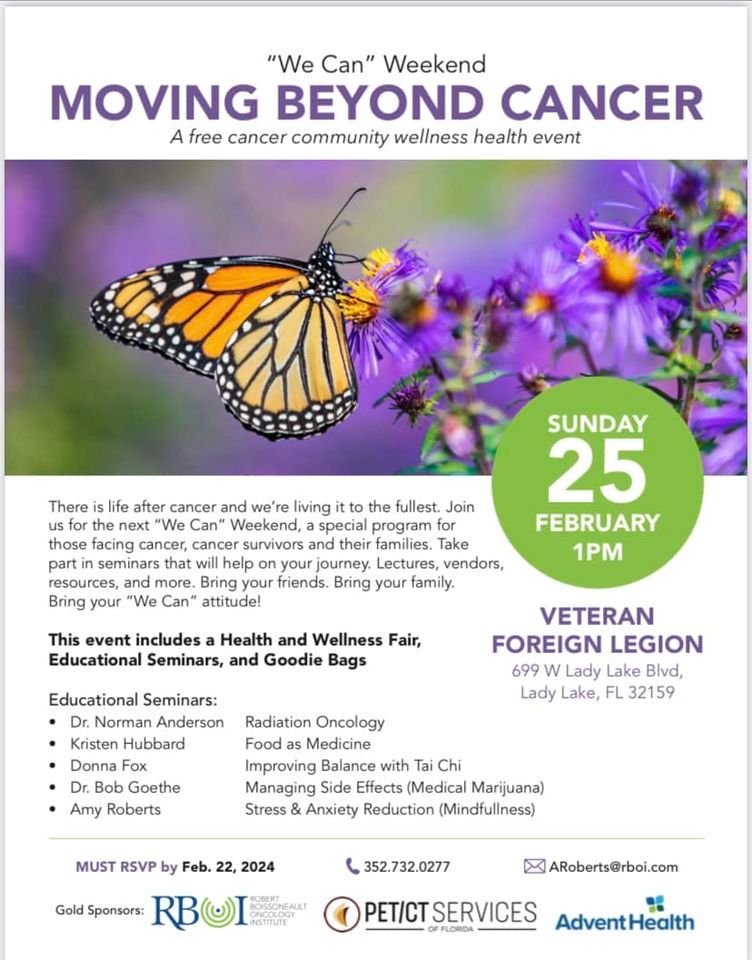 Moving Beyond Cancer Health & Wellness Event, American Legion Auxiliary ...