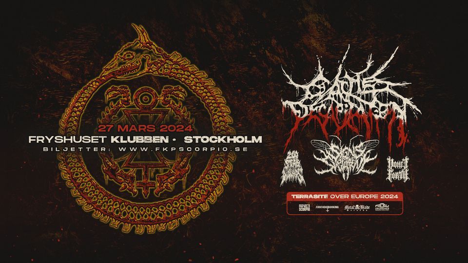 Cattle Decapitation + Signs Of The Swarm + 200 Stab Wounds + Vomit ...