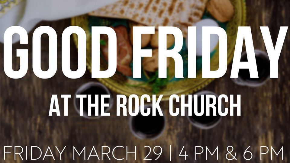 Good Friday (Passover Seder Presentation w/ Beni Friedman) 4pm Service ...