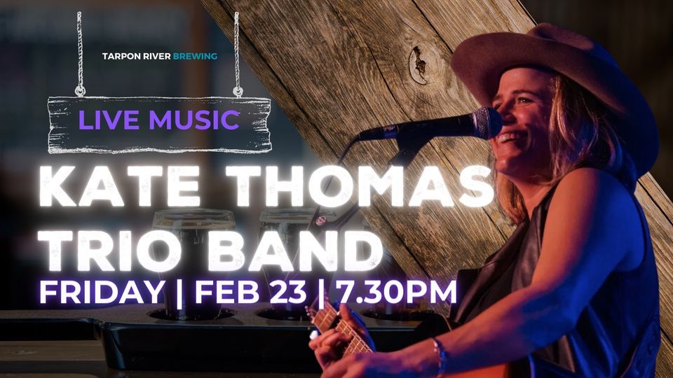 LIVE MUSIC | Kate Thomas Trio Band, 280 SW 6th Street Fort Lauderdale ...