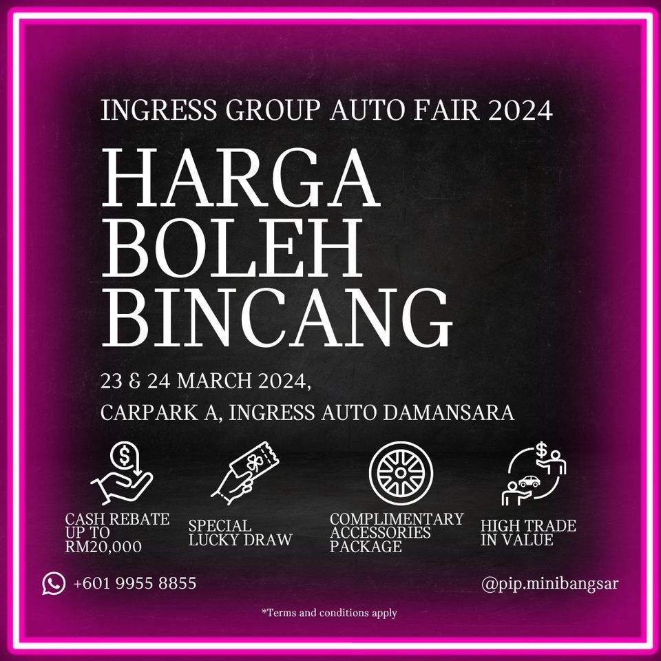 Ingress Group Auto Fair 2024, 65, Jalan Maarof, Bangsar Baru, Kuala ...