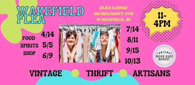 Wakefield Flea , South Kingston RI Elks Lodge, Wakefield, 5 May 2024 ...