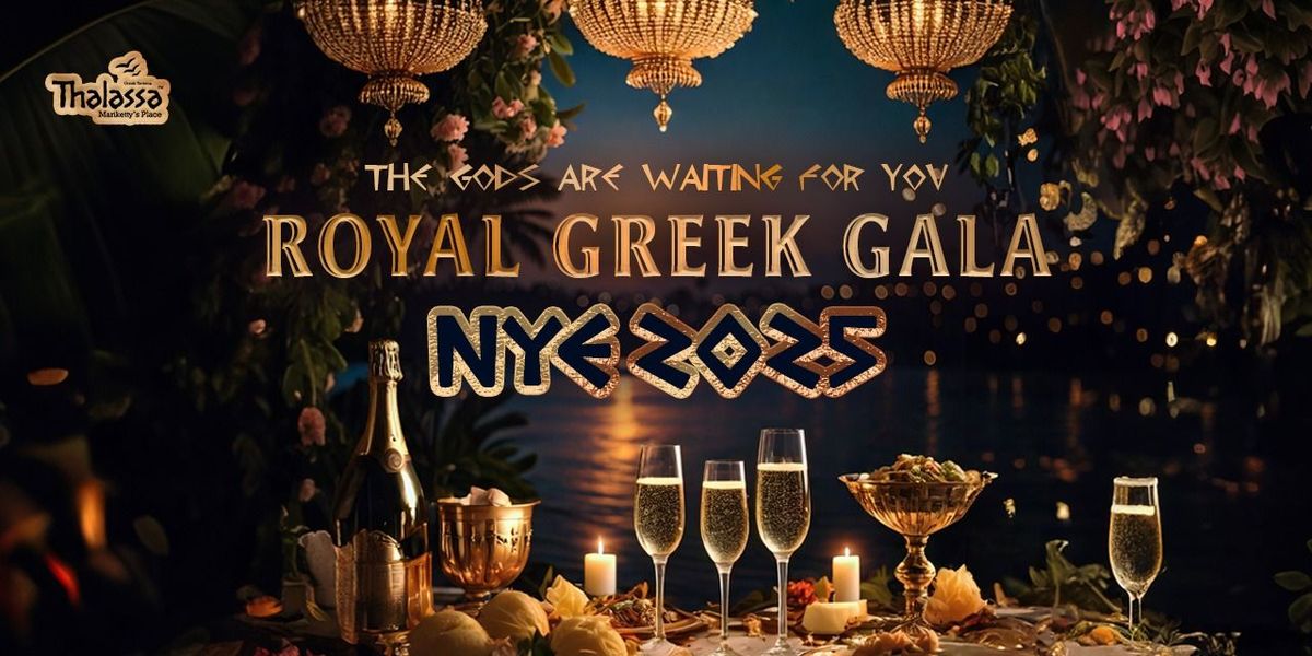 NYE 2025 - Royal Greek Gala, Thalassa: Goa, Lagoa, 31 December 2024 ...