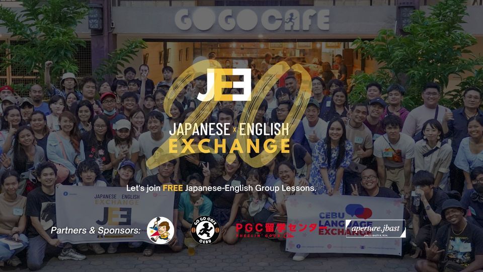 #3 Japanese English Exchange [FREE ENTRANCE], GO GO CAFE, Mandaue, 24 June 2023 | AllEvents
