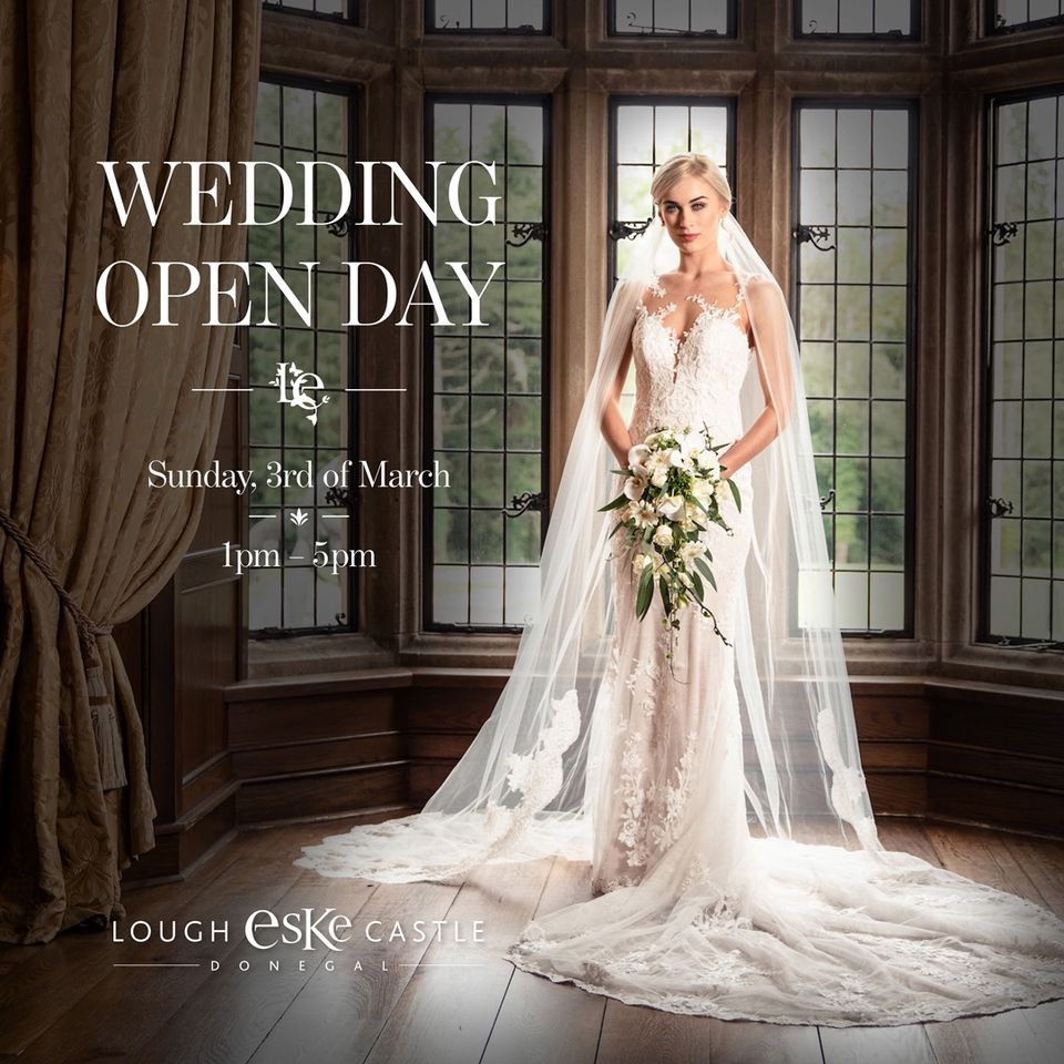 Wedding Open Day, Lough Eske Castle, Letterkenny, 3 March 2024 | AllEvents.in