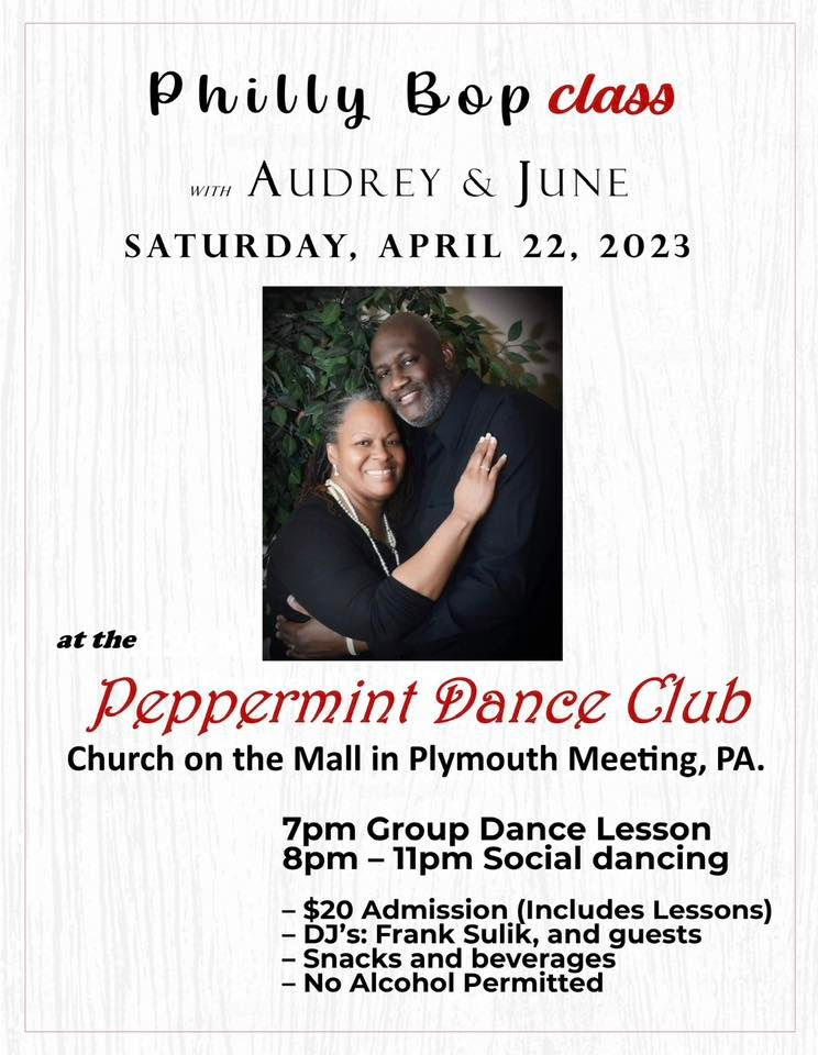 Philly Bop Lessons with the Peppermint Dance Club, Church on the Mall ...