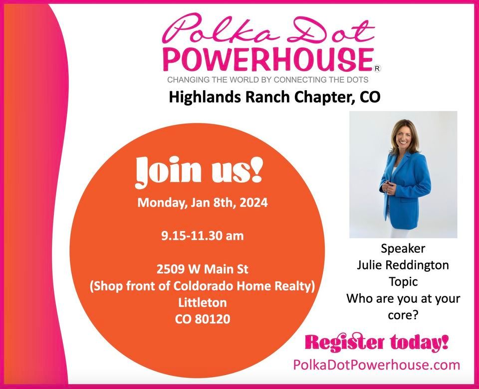 Highlands Ranch Polka Dot Connect Meeting, 2509 W Main St, Littleton ... Highlands Ranch Polka Dot Connect Meeting, 2509 W Main St, Littleton ...