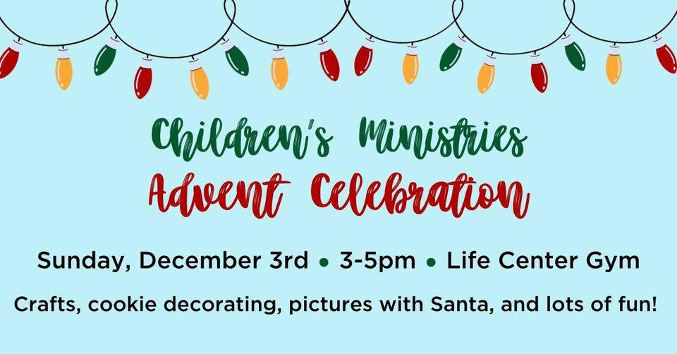 Childrens Ministries Advent Celebration , Atascocita Methodist Church ...