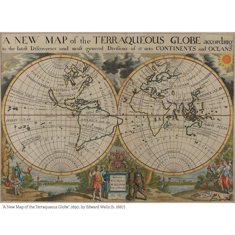 Charting the World: A Journey Through Old and New Maps, Cordata Gallery ...