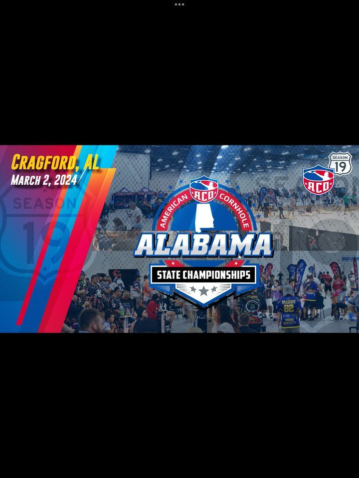 ACO Alabama State Cornhole Championship, Mellow Valley Community Center ...