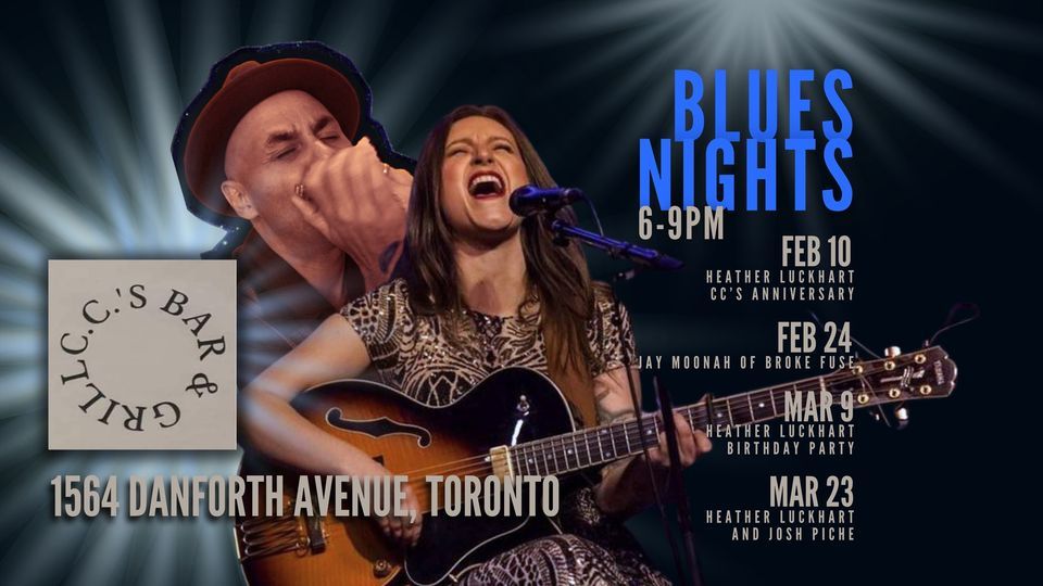 Blues Night at CC’s ft Heather Luckhart and Josh Piche, C.C.'S BAR ...