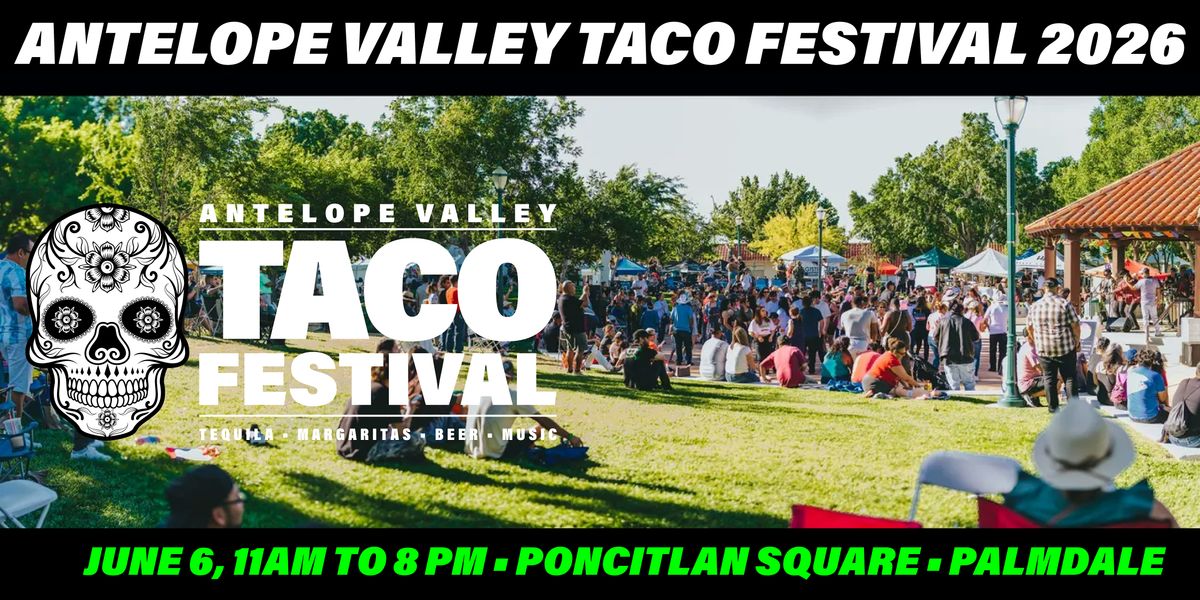 AV Taco Festival, Poncitlán Square, Palmdale, 6 June 2026 | AllEvents