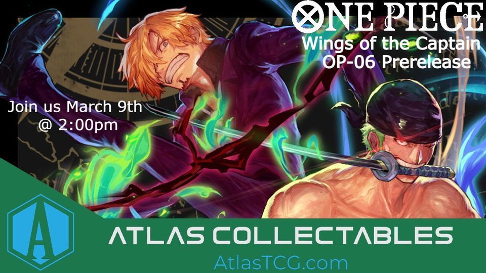 One Piece Wings of the Captain Prerelease, 354 King st North, Waterloo ...
