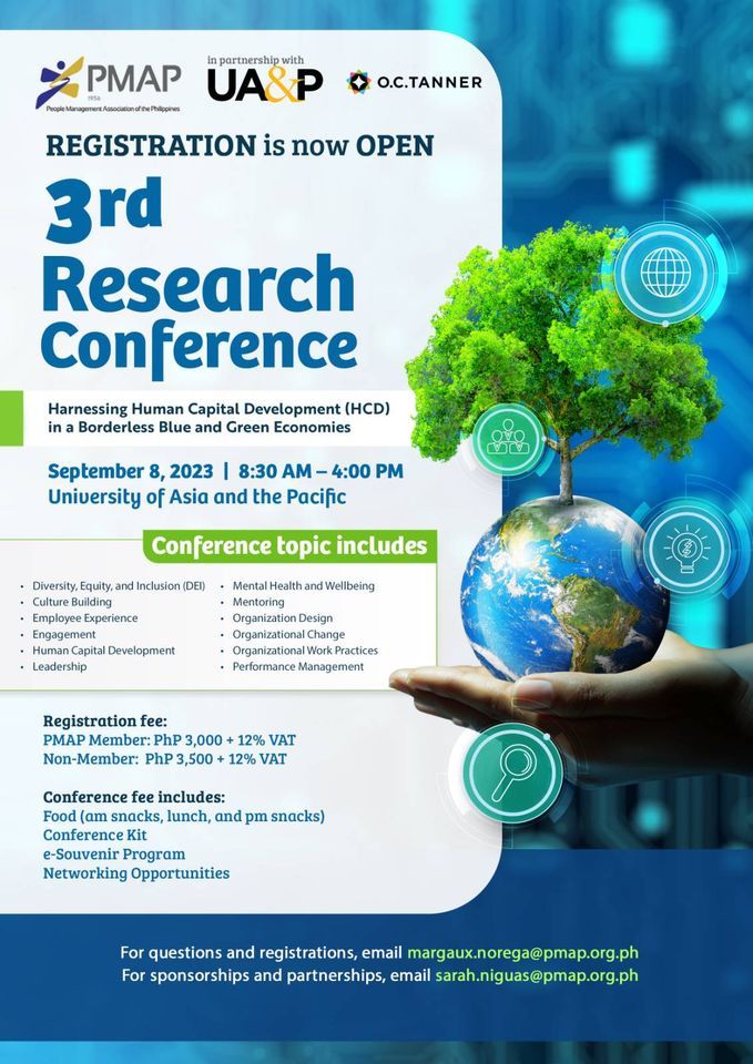 3rd Research Conference Harnessing Human Capital Development In A