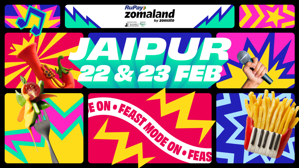 RuPay Zomaland by Zomato, JECC, Jaipur, 22 February 2025 | AllEvents