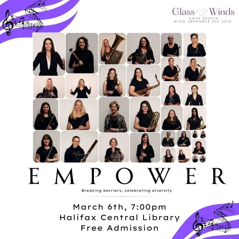 Empower - The Music of Glass Winds, Halifax Central Library, Paul O ...
