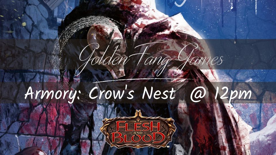 FAB Armory: Crows Nest, Golden Fang Games, Elfers, 29 April 2023 ...