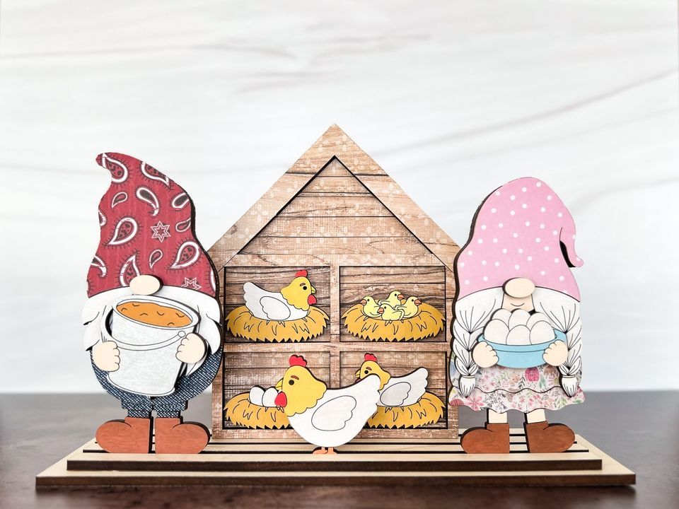 Chicken Coop Gnome Wood DIY Class, 1409 w Aztec Blvd Aztec NM, 25 ...