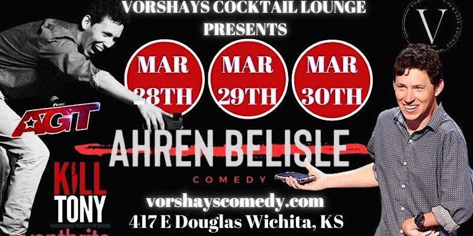 Mute Comedian Ahren Belisle / Wichita, KS / AGT & K*ll Tony , Vorshay’s ...
