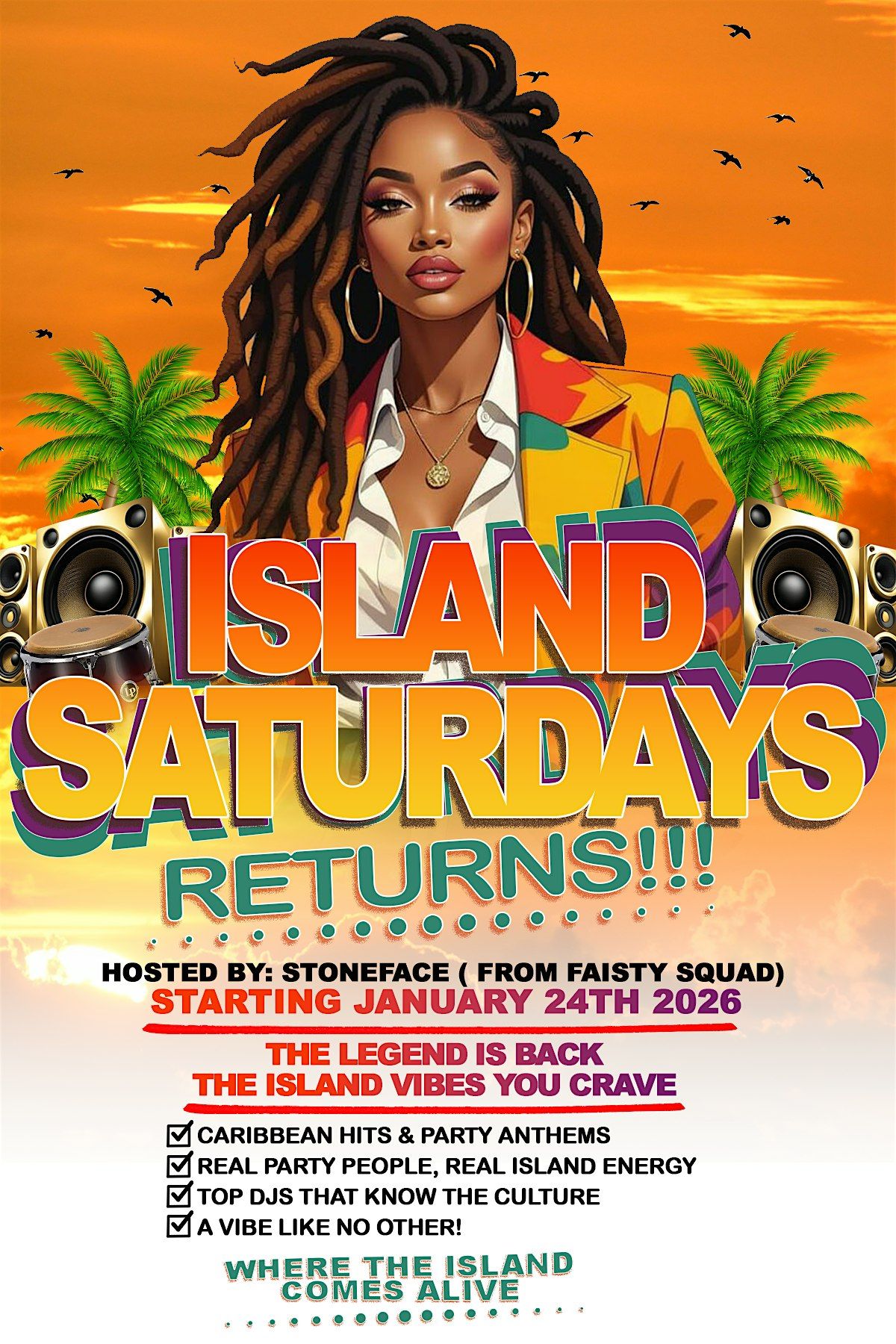 ISLAND SATURDAYS "Where the Island Comes Alive", D'Junction Island Bar ...