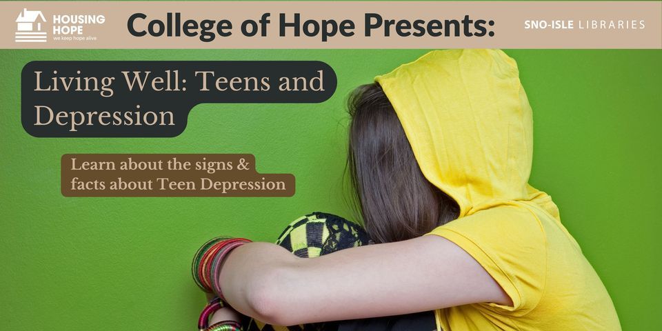 Living Well: Teen Depression, Marysville Library, 19 May 2023 ... Living Well: Teen Depression, Marysville Library, 19 May 2023 ...
