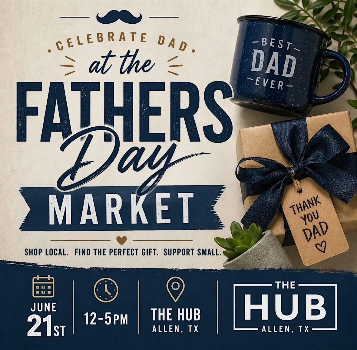 The Hub Father’s Day Market, The HUB, Allen, 21 June 2026 | AllEvents