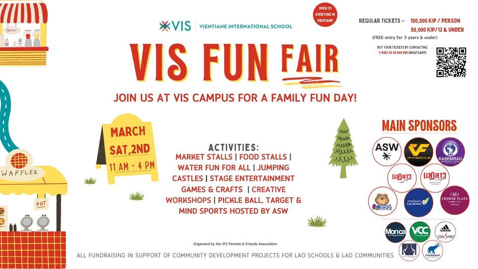VIS FUN FAIR 2024, Vientiane International School, 2 March 2024 | AllEvents