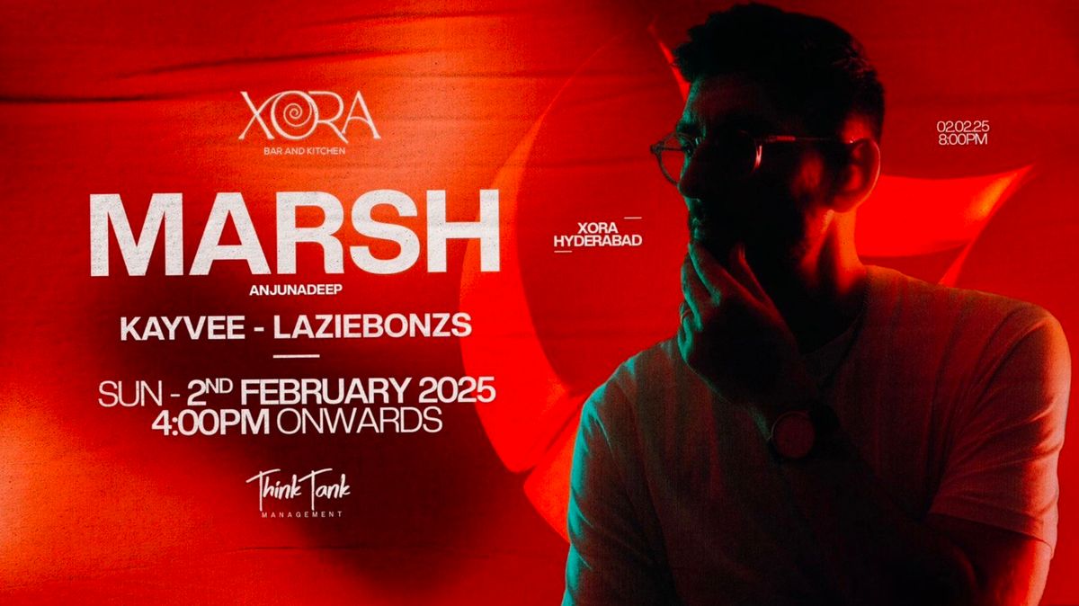 Marsh + Kayvee at Xora, Hyd., Xora Bar & Kitchen, Hyderabad, 2 February ...