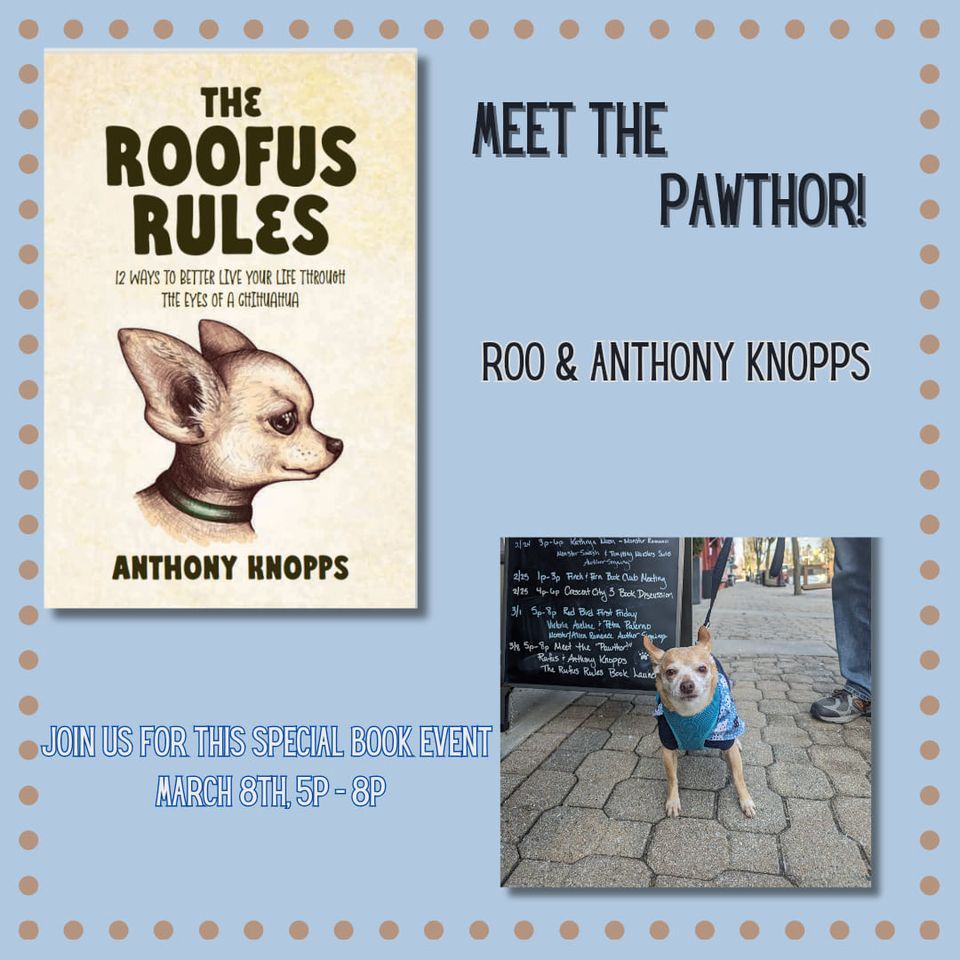 Roofus & Anthony Knopps Book Launch - The Roofus Rules, 5641 Main ...