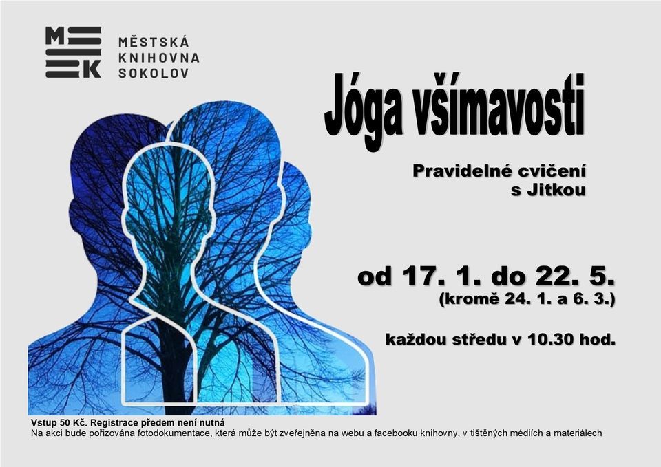 Jóga všímavosti pro seniory, Staré náměstí 135, 356 01 Sokolov, Česko ...