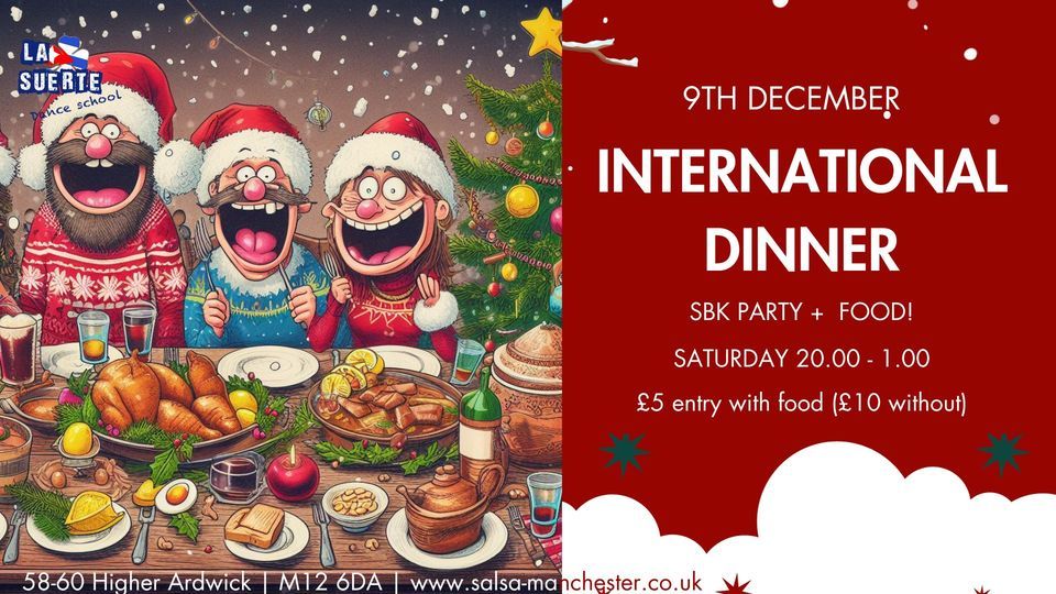 International Christmas Dinner & SBK Party!, La Suerte Dance School ...