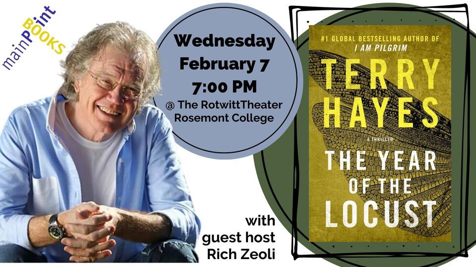 Speaker Series with Best-Selling Author Terry Hayes, hosted by Rich ...